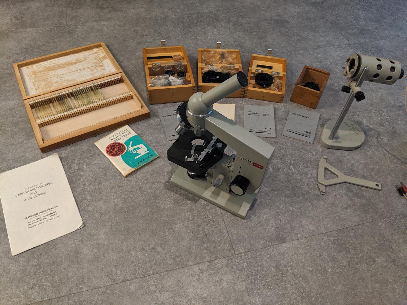 Restoring a 1977 USSR Lomo Biolam Microscope – adq