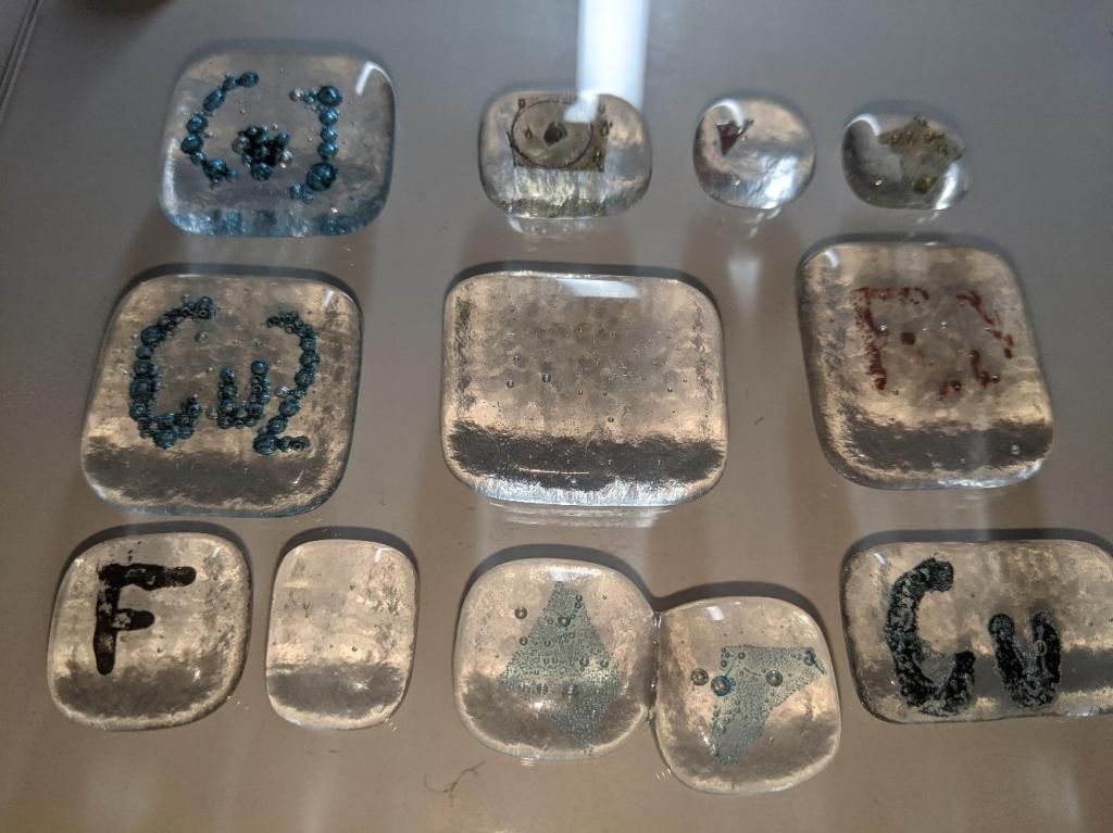 Fused Glass/Metal Experiments – adq